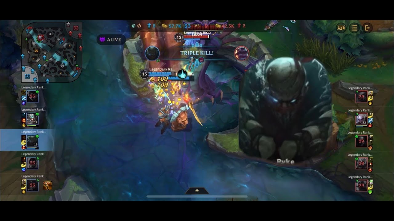 Wild rift legendary Rank season 8| Pyke support - YouTube