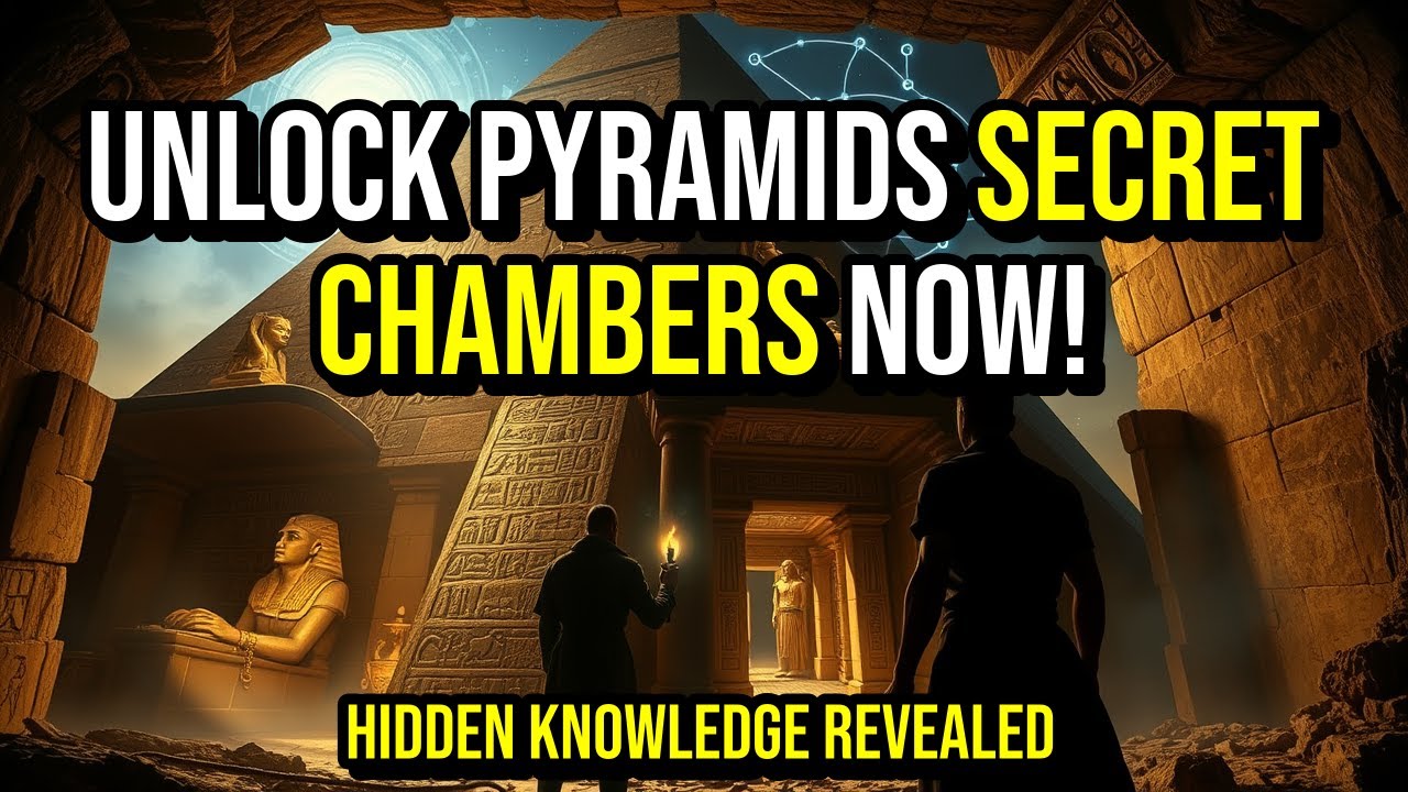 INSIDE The Great Pyramid: Unveiling Hidden Chambers & Ancient Egyptian ...