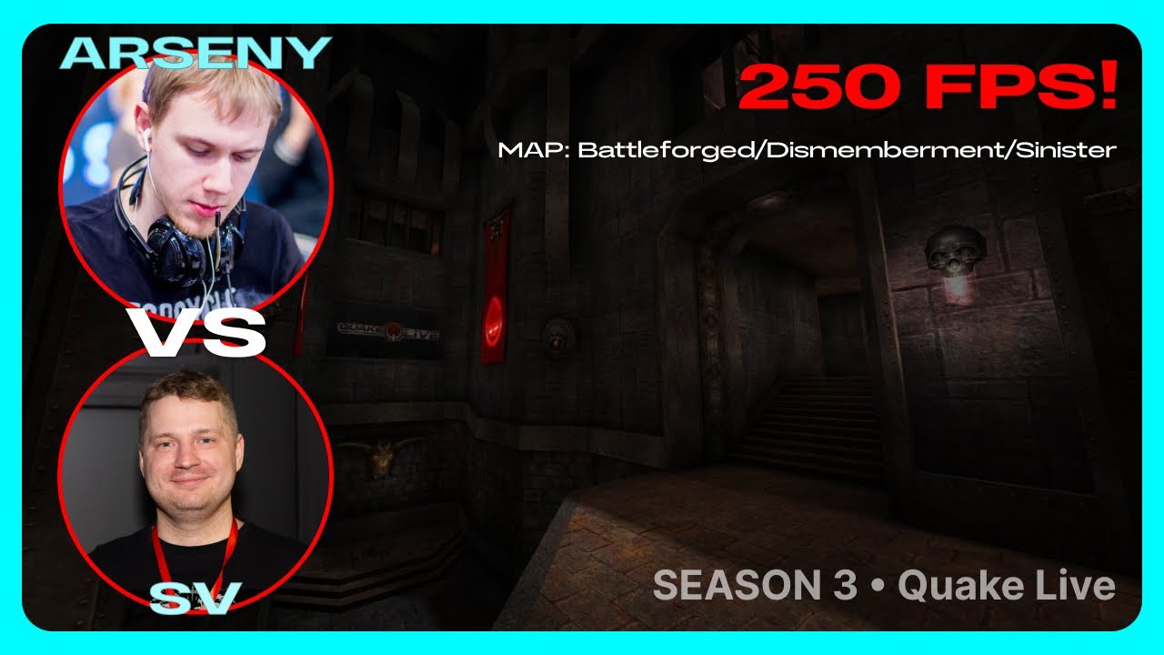 ARSENY vs SV | 250FPS Quake Season 3 | BO3 | Quake Live - YouTube