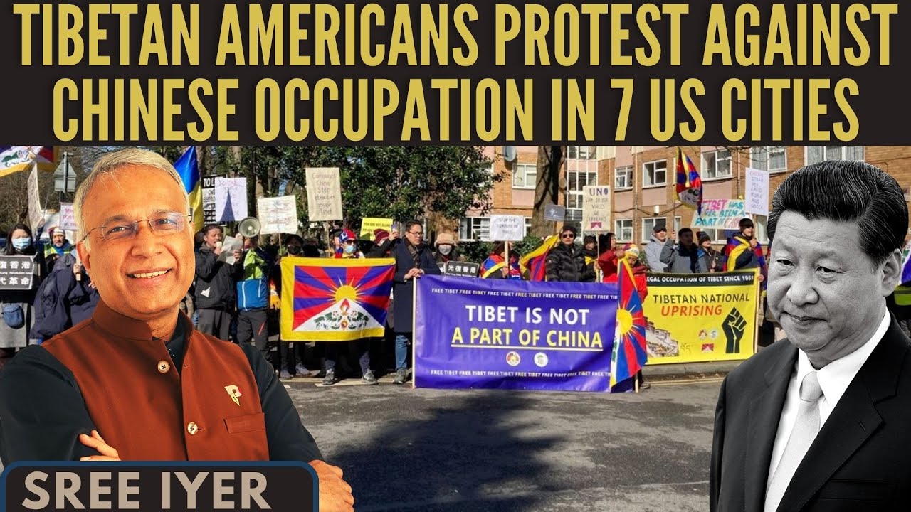 Tibetan Americans protest against Chinese occupation in 7 US cities on ...