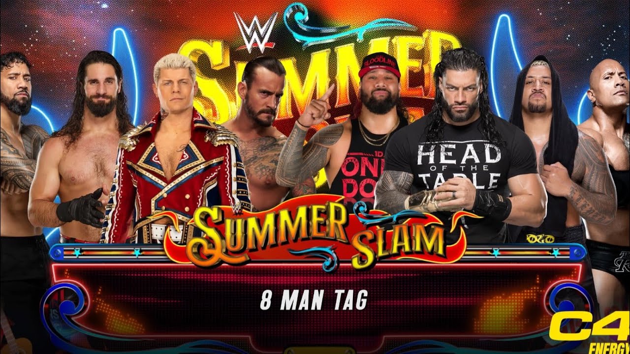 8 Man Tag Team Match - YouTube