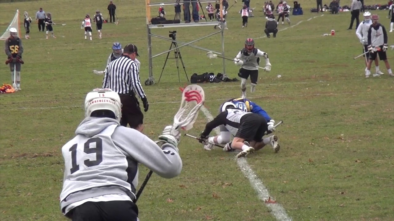 Lane McCarty Class of 2019 LSM - Leading Edge Elite Fall Lacrosse - YouTube