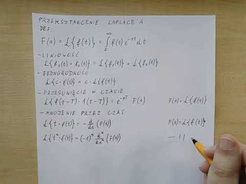 01 Transformata Laplace'a - YouTube