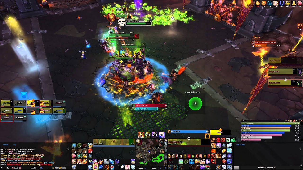 Shadow Lord Iskar - Enhancement Shaman POV - YouTube