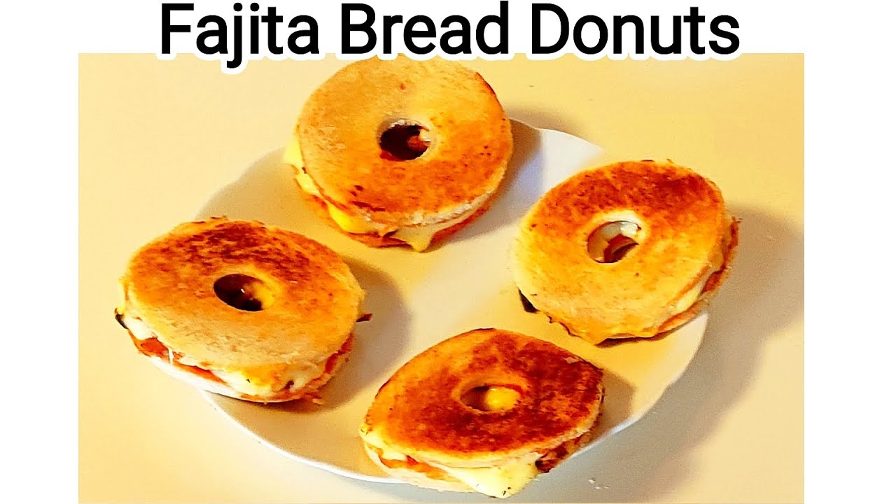 Fajita Bread Donuts (no deep frying ) by Kitchen Minutes And Vlog ...
