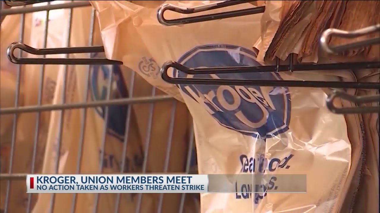 Kroger, union to continue negotiations Wednesday - YouTube