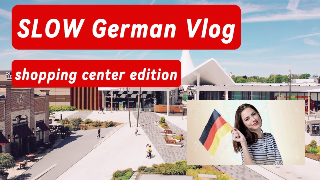 Learn REAL German in a German Shopping Center (SUBTITLES) - YouTube
