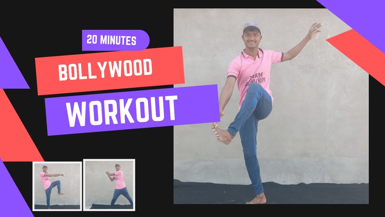 20 min Bollywood Dance Workout Easy Exercise to Lose Weight Lose 3-5kgs ...