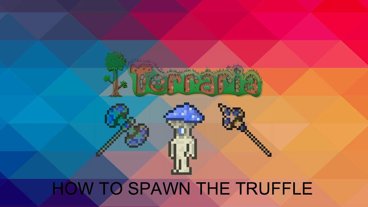 Terraria- How to Spawn in the Truffle NPC - YouTube