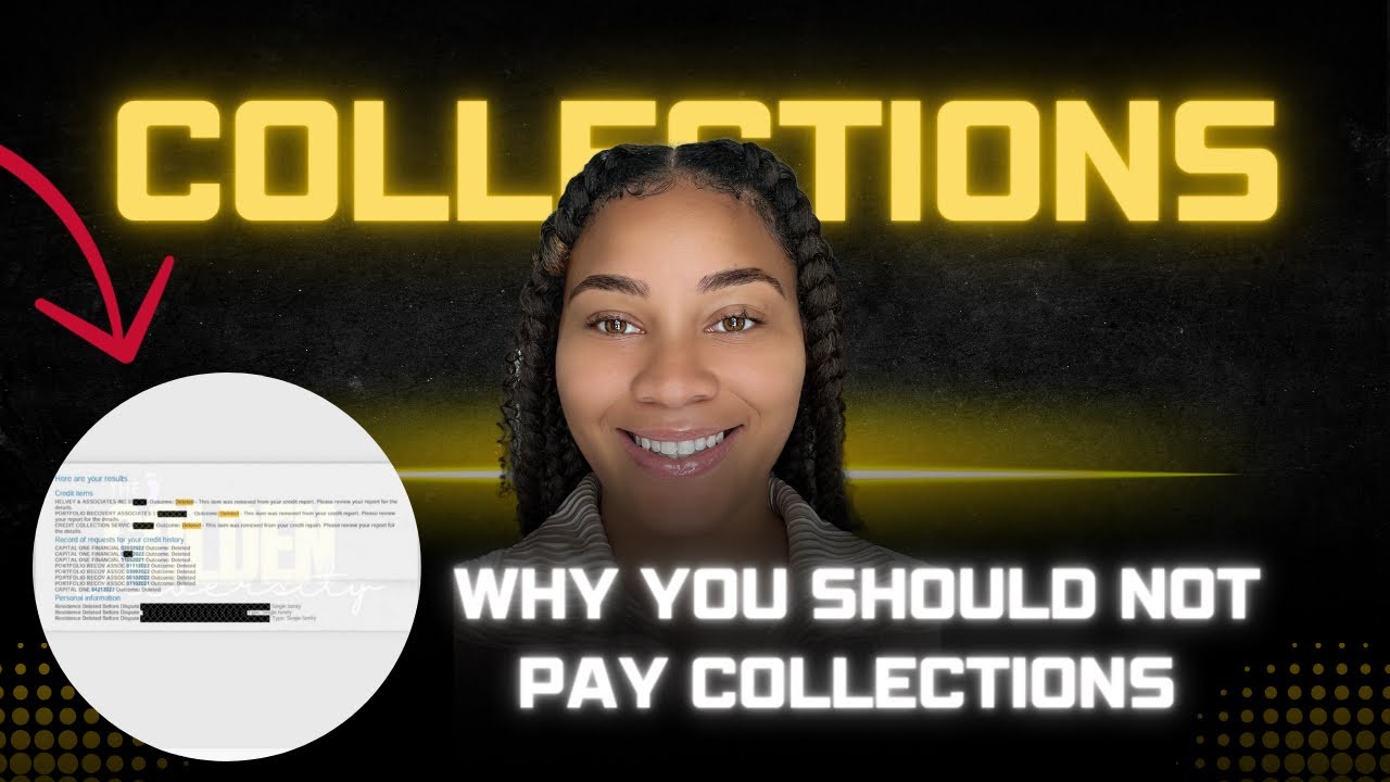 Why You Should NOT Pay Collections: Proof Inside - YouTube