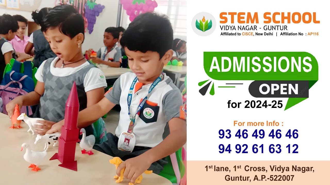 STEM School - Admissions Open 2024-2025 - YouTube