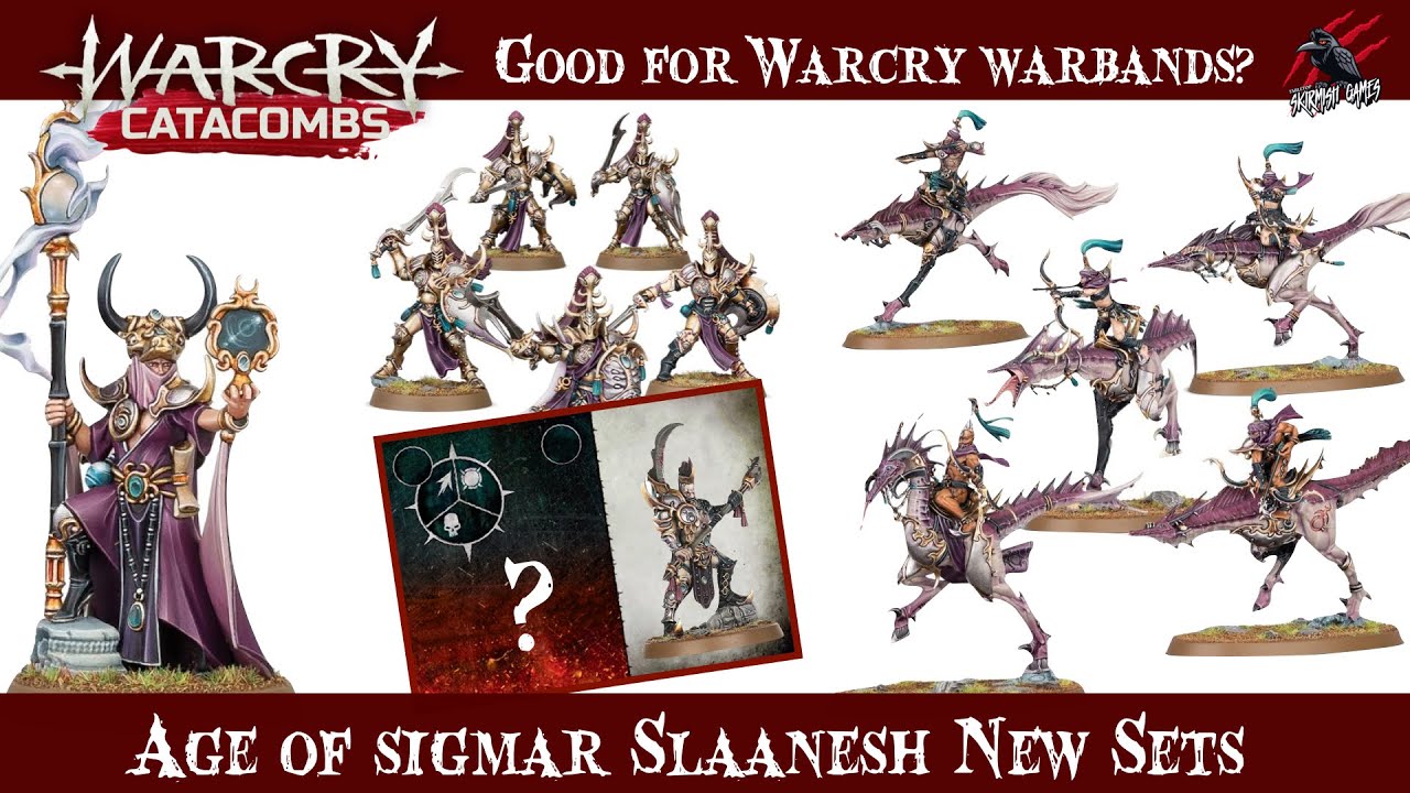 HEDONITES OF SLAANESH NEW RELEASE - GOOD FOR WARCRY? Available To Order ...