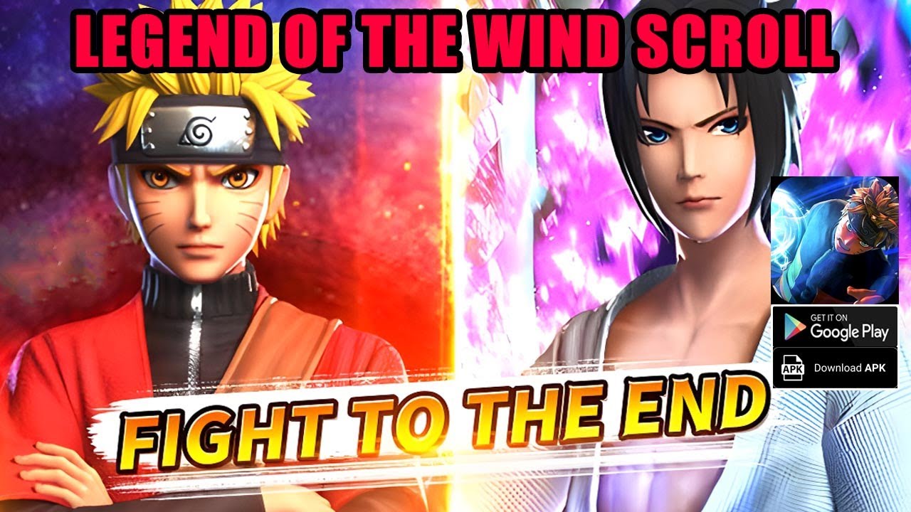 Legend Of The Wind Scroll Gameplay - Naruto Idle RPG Android Game ...