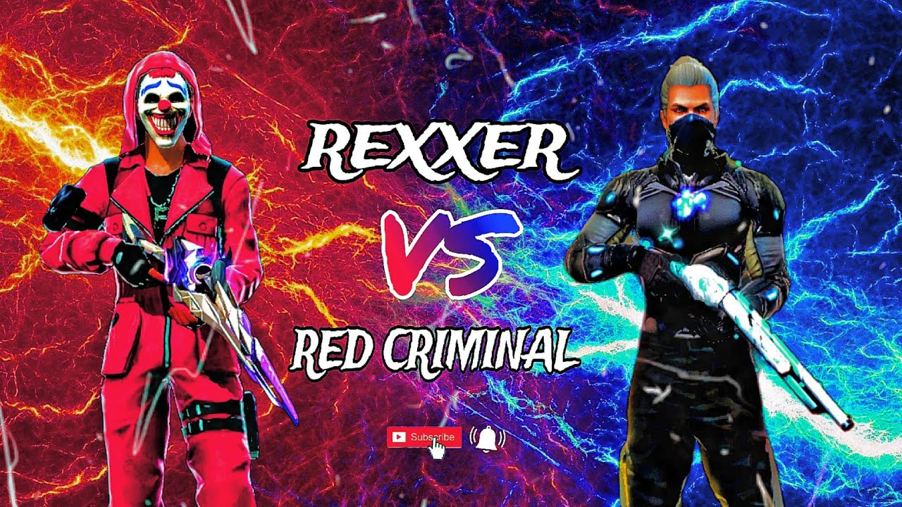 RED CRIMINAL VS REXXXER 👾 - YouTube