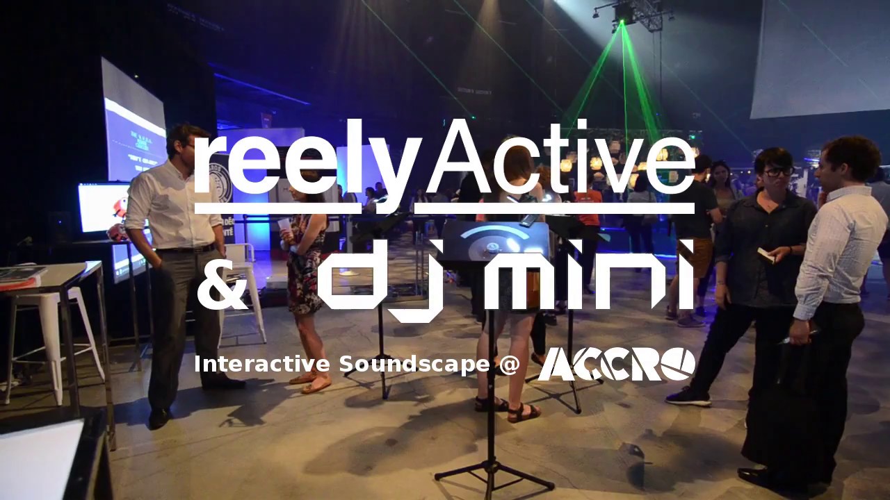 Interactive Soundscape with DJ Mini at ACCRO 2017 - YouTube