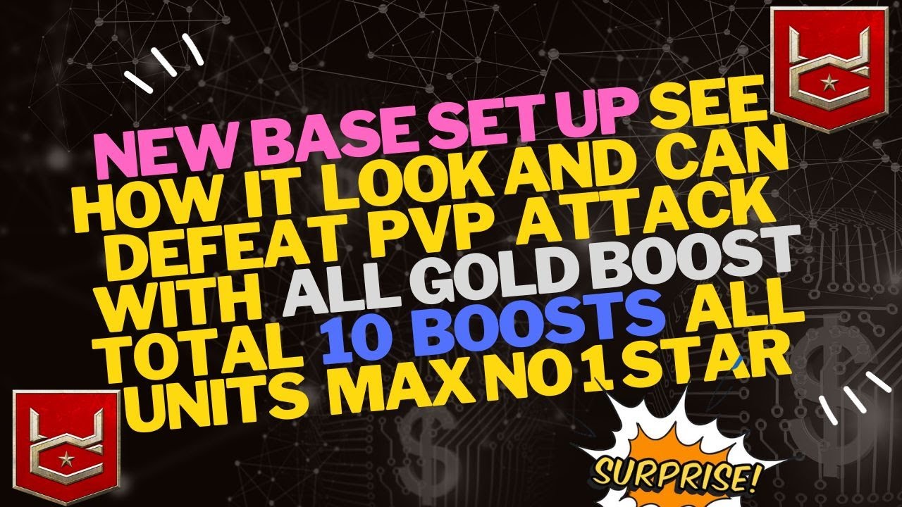 war commander new base set up see how it look defeat pvp attack with ...