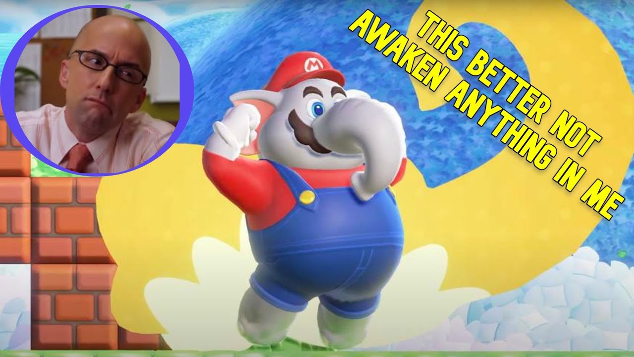 Elephant Mario is kinda sus (Super Mario Bros Wonder) - YouTube