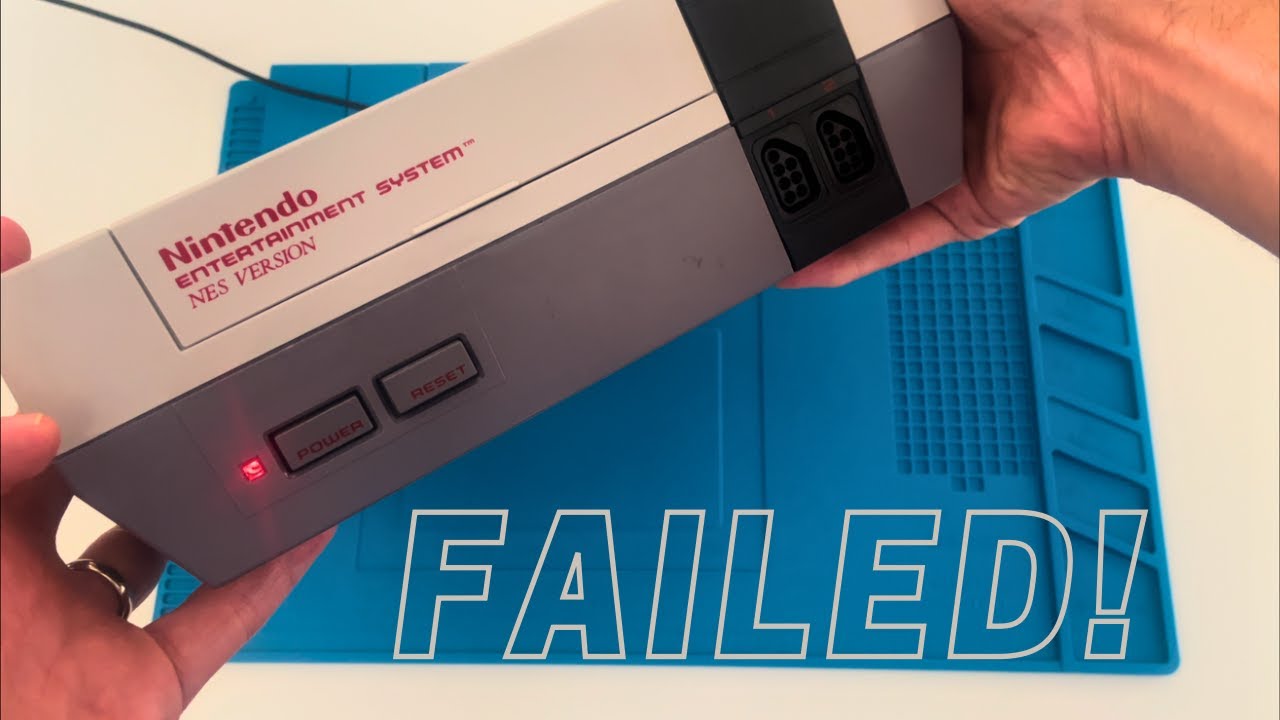 NES Nintendo Console Repair ASMR - YouTube