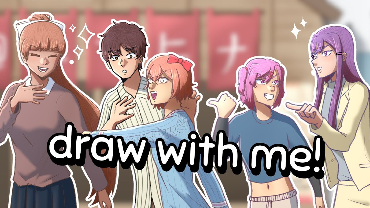 yapping while i draw for 2 hours straight - YouTube