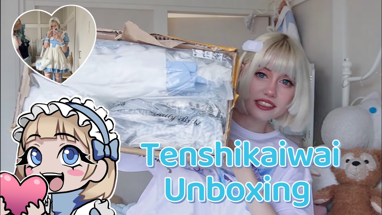 Tenshikaiwai Unboxing Haul and Try-on! - YouTube
