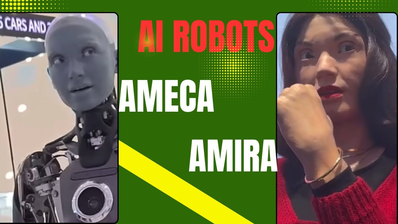 AMECA Great AI Robot - YouTube