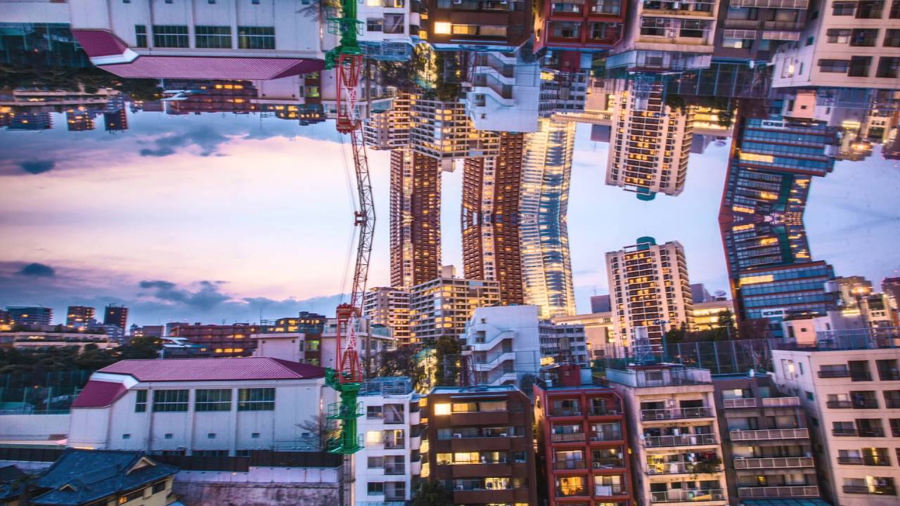 Rooftop Inception sunset in Tokyo - YouTube