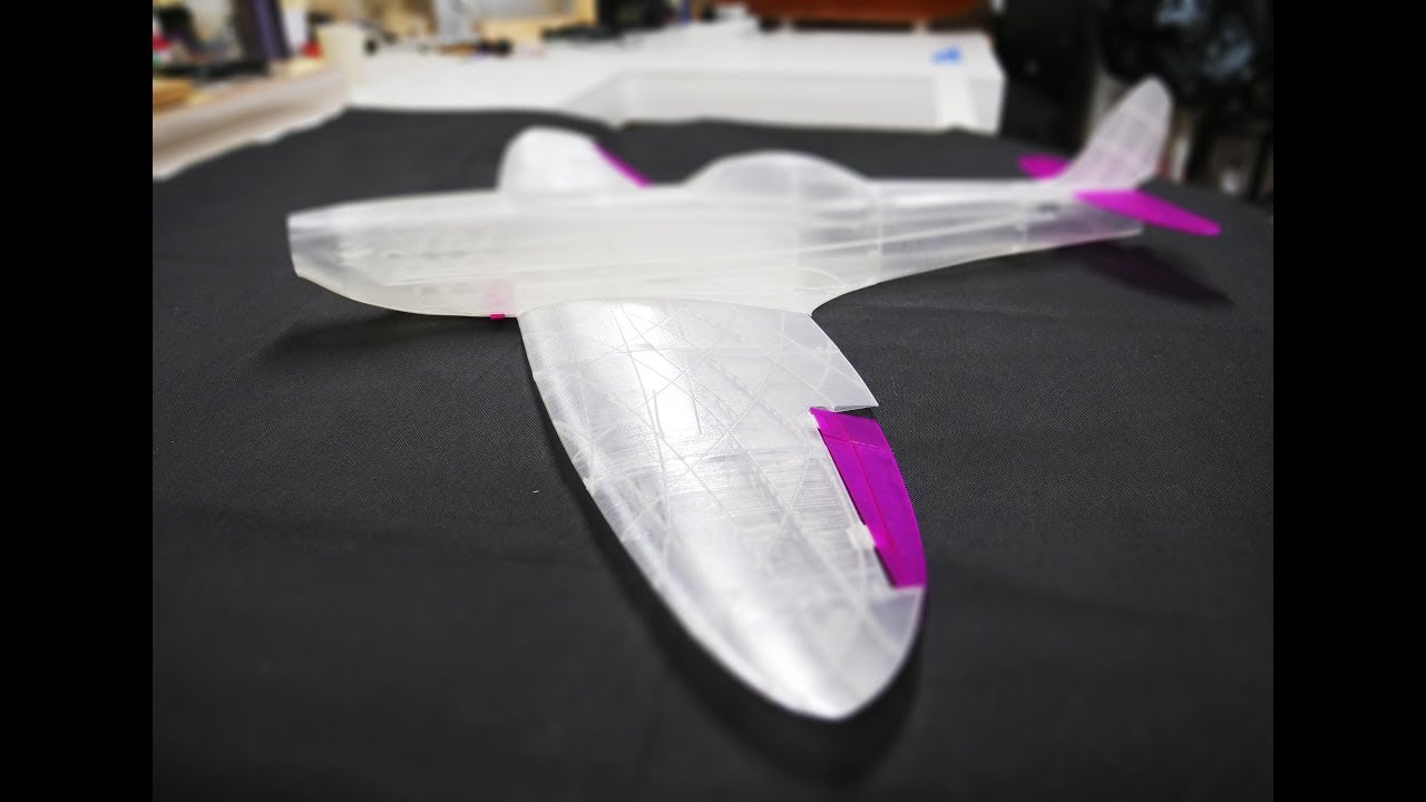 3DLabPrint - 3D printed Spitfire. Teaser!! - YouTube