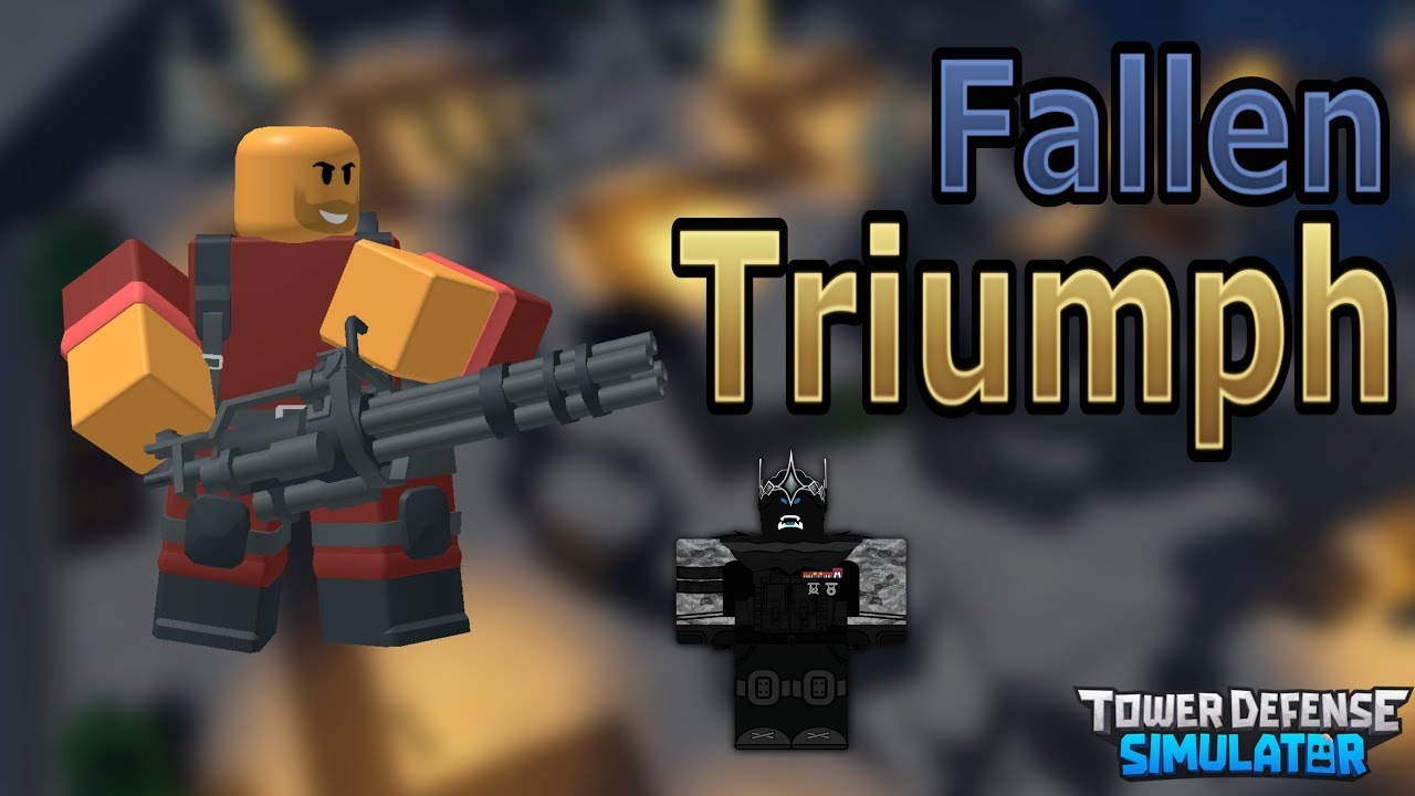 [TDS] Triumph Unyielding Shooter: Fallen Minigunner Skin Mission - YouTube