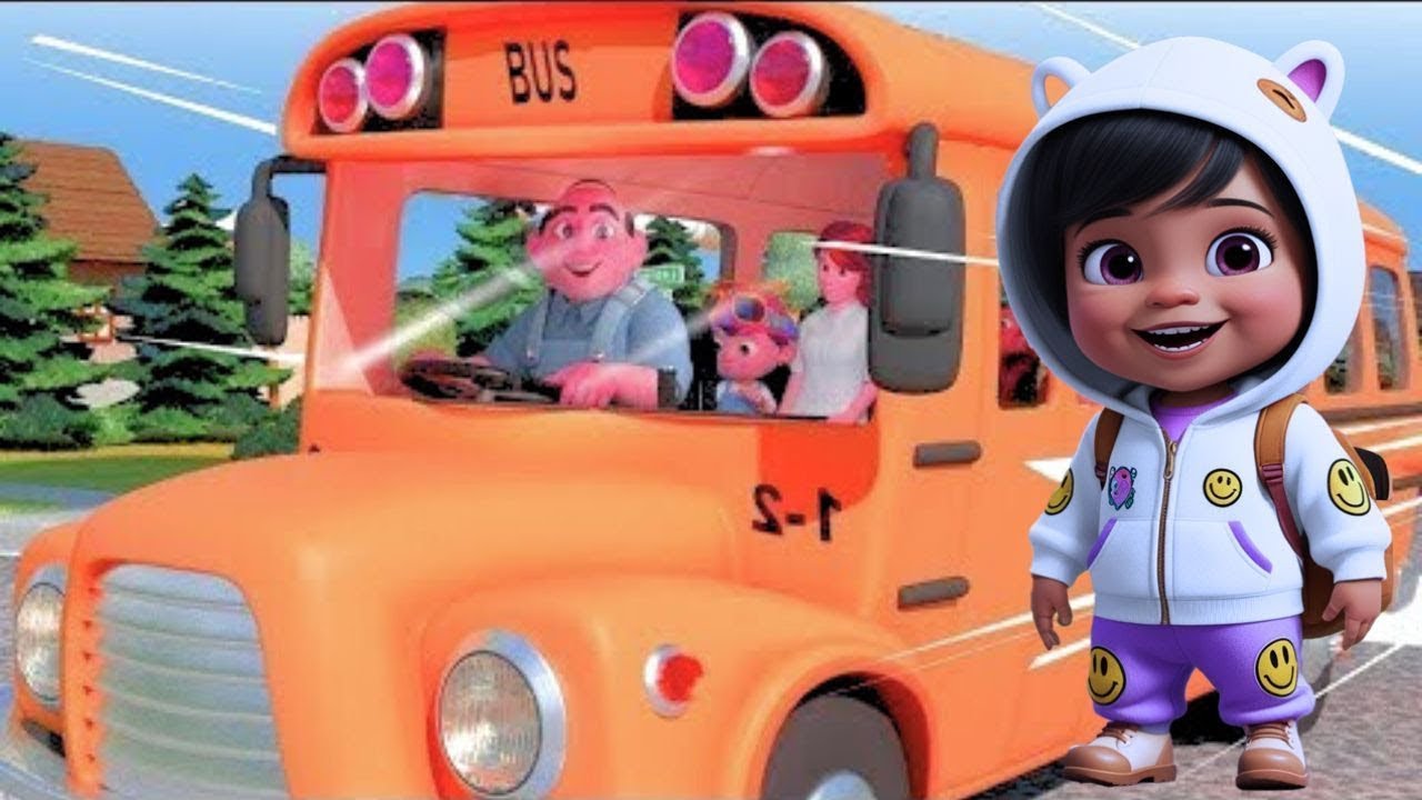 New Wheels on the Bus | Nursery Bus | Fun Kids Songs & Videos | Sing ...