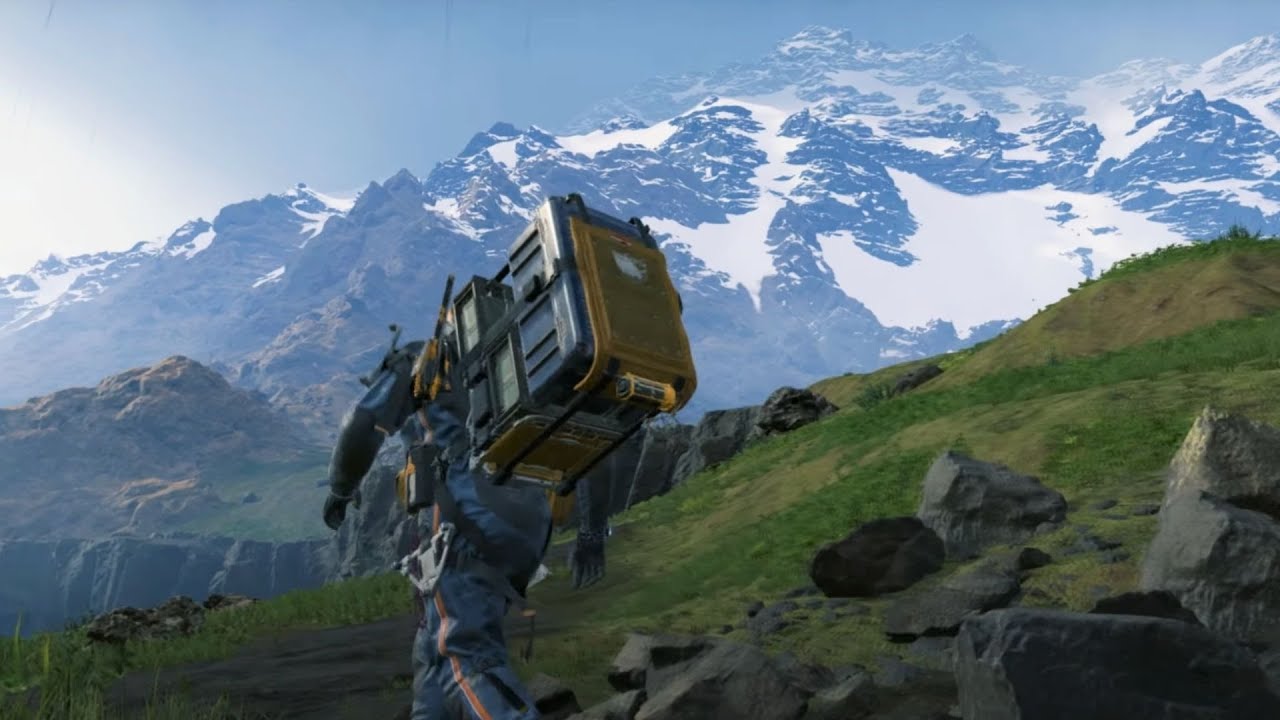 HOW BIG IS THE MAP in Death Stranding? Walk Across the Map (Map 2 ...