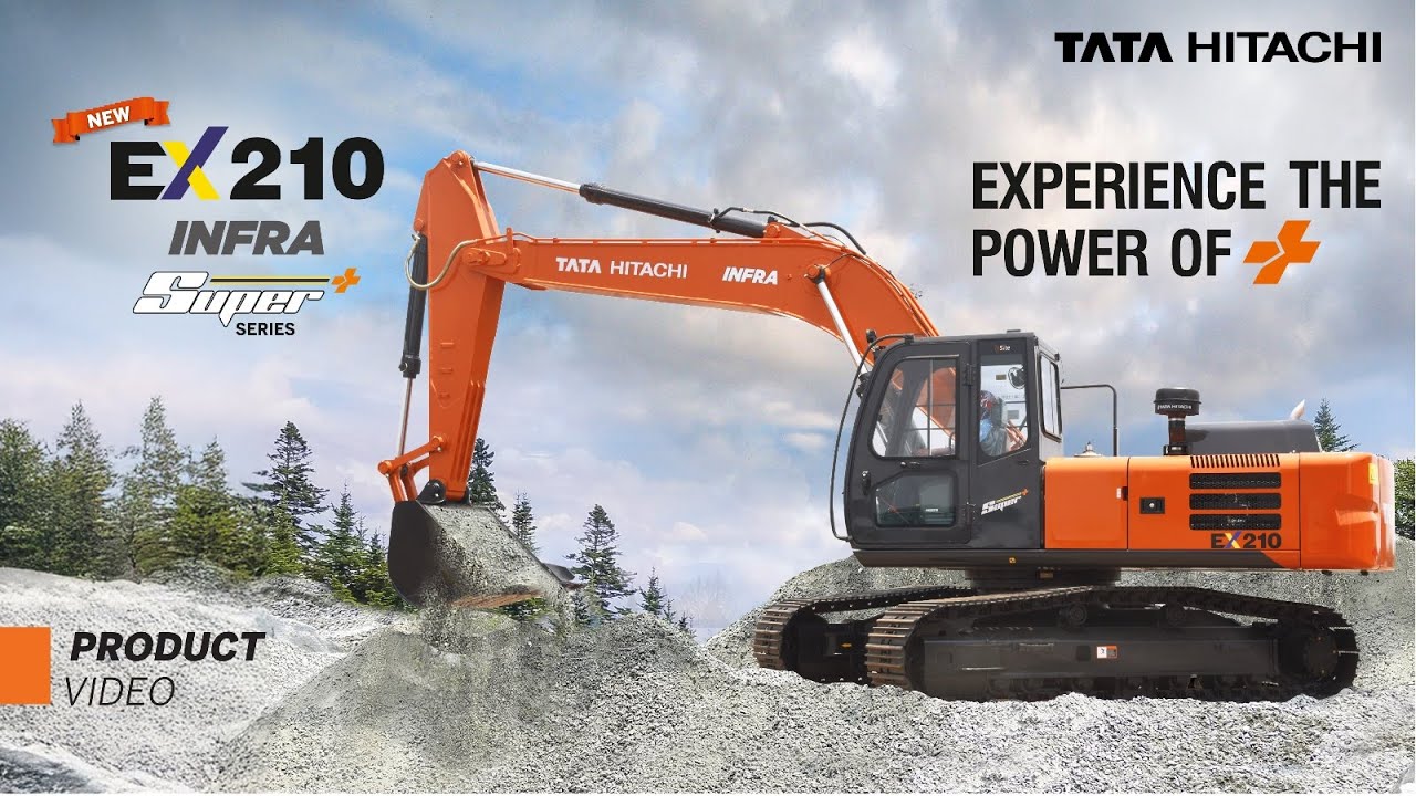 Tata Hitachi EX210 Infra Super+ Series - YouTube