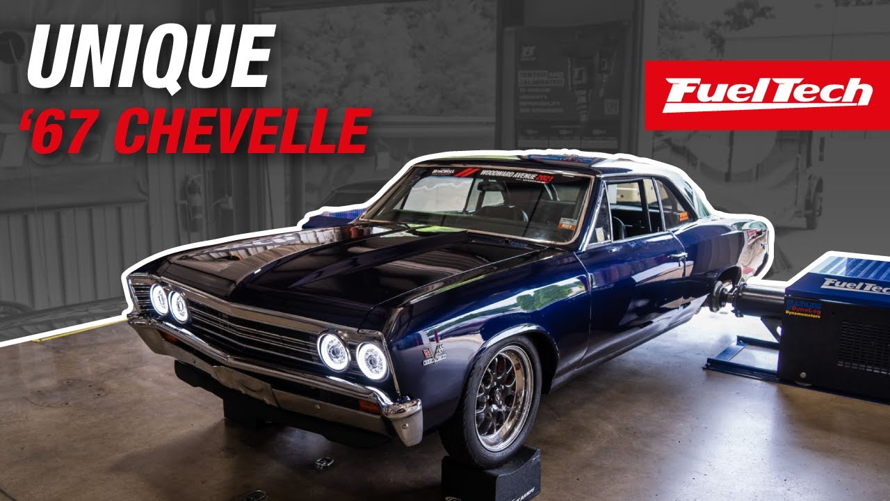 Unique Chevelle on the dyno | Burt Smith - YouTube