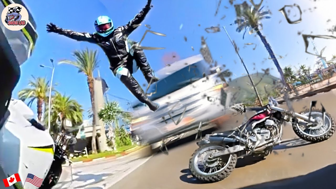 250 MOMENT MOTORCYCLE CRASHES | CRAZY Motorcycle Rides - Best Of The ...
