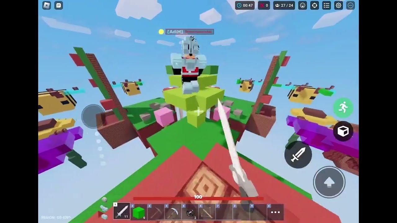 Getting The Lvl 50 Kaliyah Kit Roblox Bedwars Youtube
