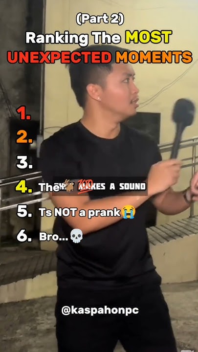 Ranking The MOST Unexpected Moments PART 2💀😭 - YouTube