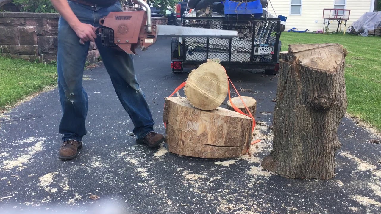 Wright power blade saw - YouTube