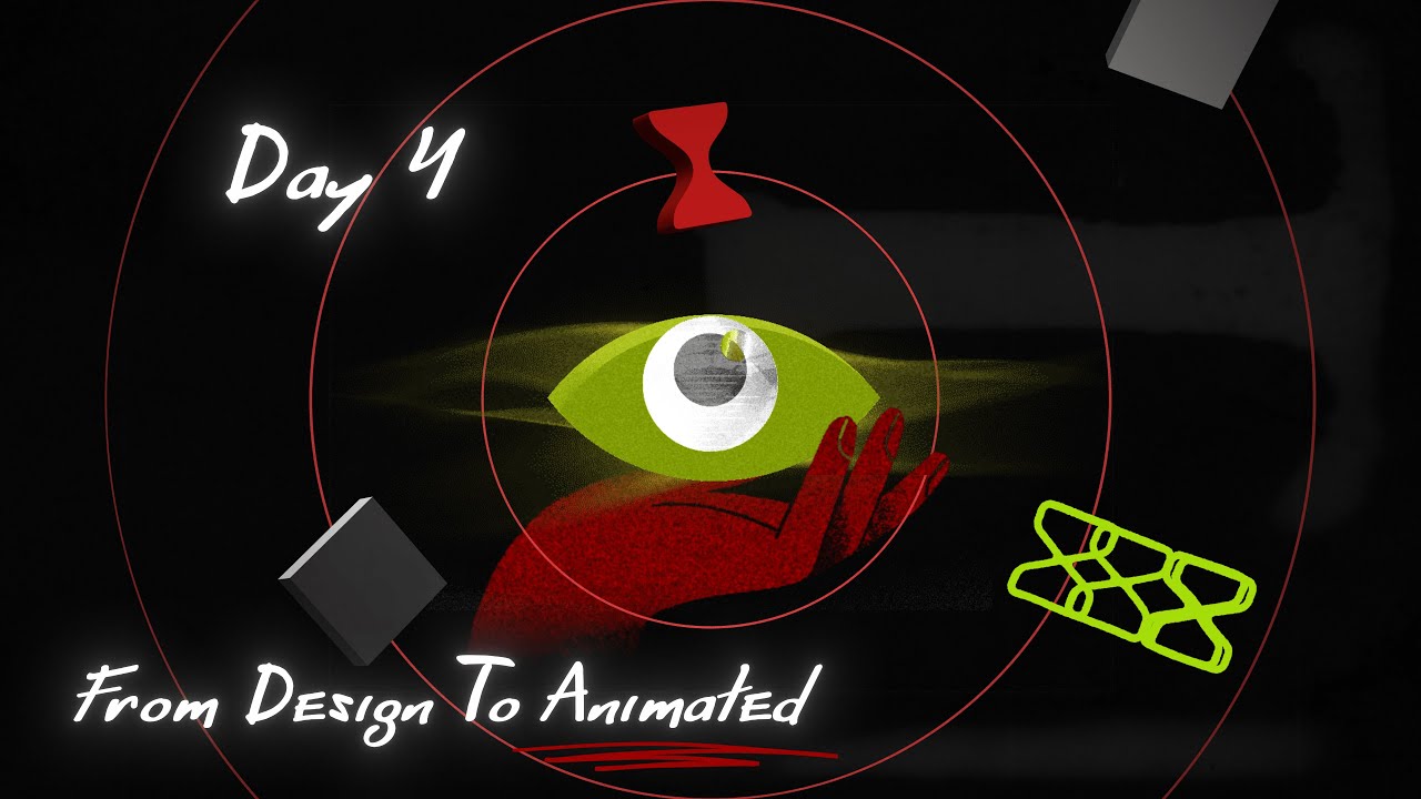 How to Animate a Boring Design - Day 4 - YouTube