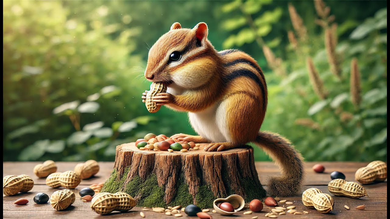 Playful Chipmunk | A Nutty Feast and the Cutest Hand Licking Ever ...