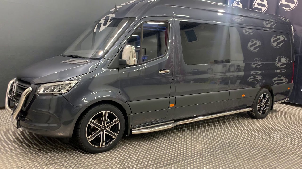 Mercedes Benz Sprinter 319CDI A3 A matkailuauto - YouTube