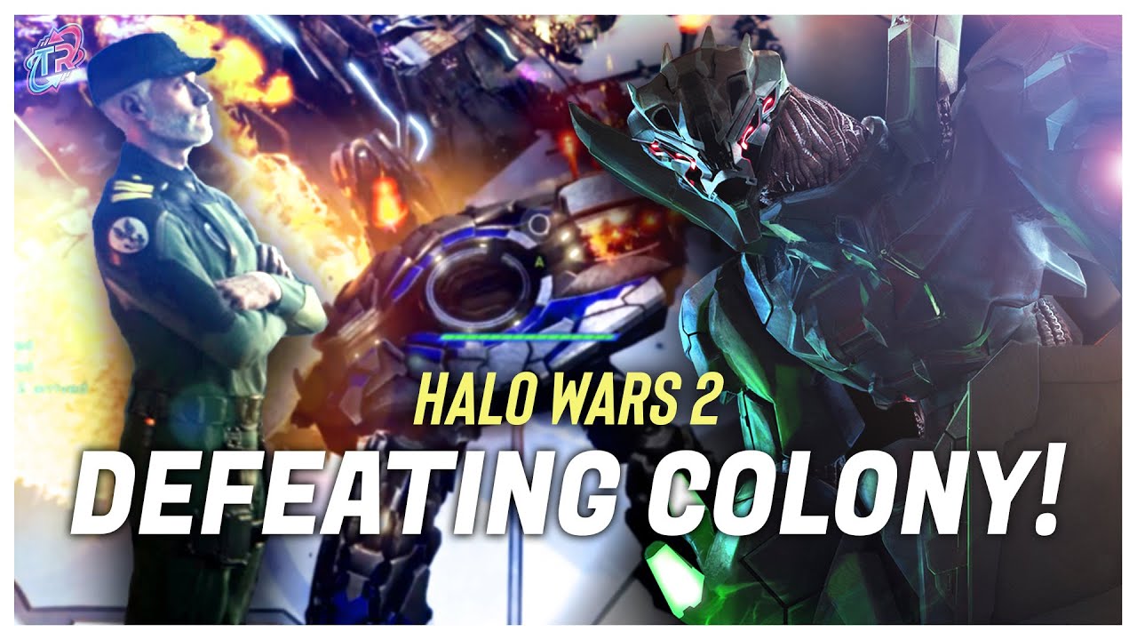 This is how you defeat COLONY in Halo Wars 2! - YouTube