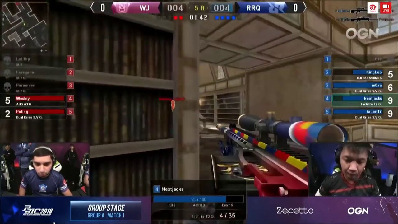 PBIC 2018 BEST MOMENT RRQ NEXT JACK. - YouTube