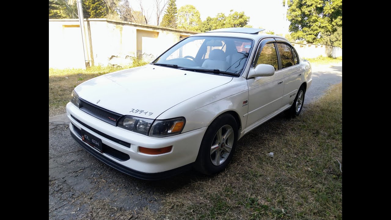 Toyota Corolla Se Limited JDM car Restoration Story - YouTube