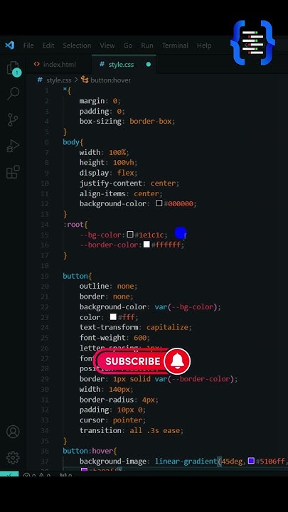 How To Make Modern Button On Hover Effect | Button Hover Effect CSS3 #alrazacoding #css3tutorial ...