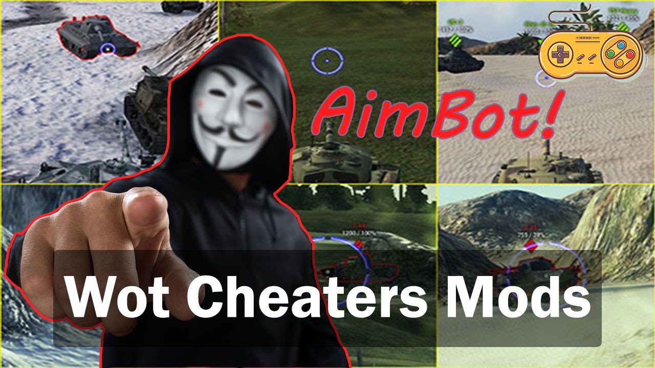 Wot Cheaters Mods ! عالم الدبابات الحربية مود خطير. ياألهي - YouTube