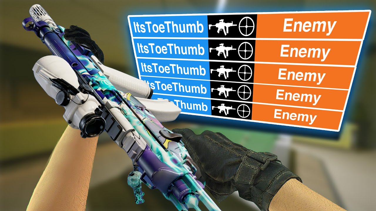 MP5 ACOG is *BROKEN* in Rainbow Six Siege - YouTube