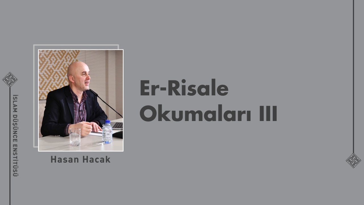 Prof. Dr. Hasan Hacak I Er-Risale Okumaları III - YouTube