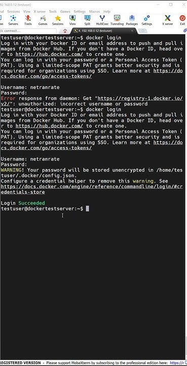docker login command to authenticate the docker to pull images- #docker - YouTube