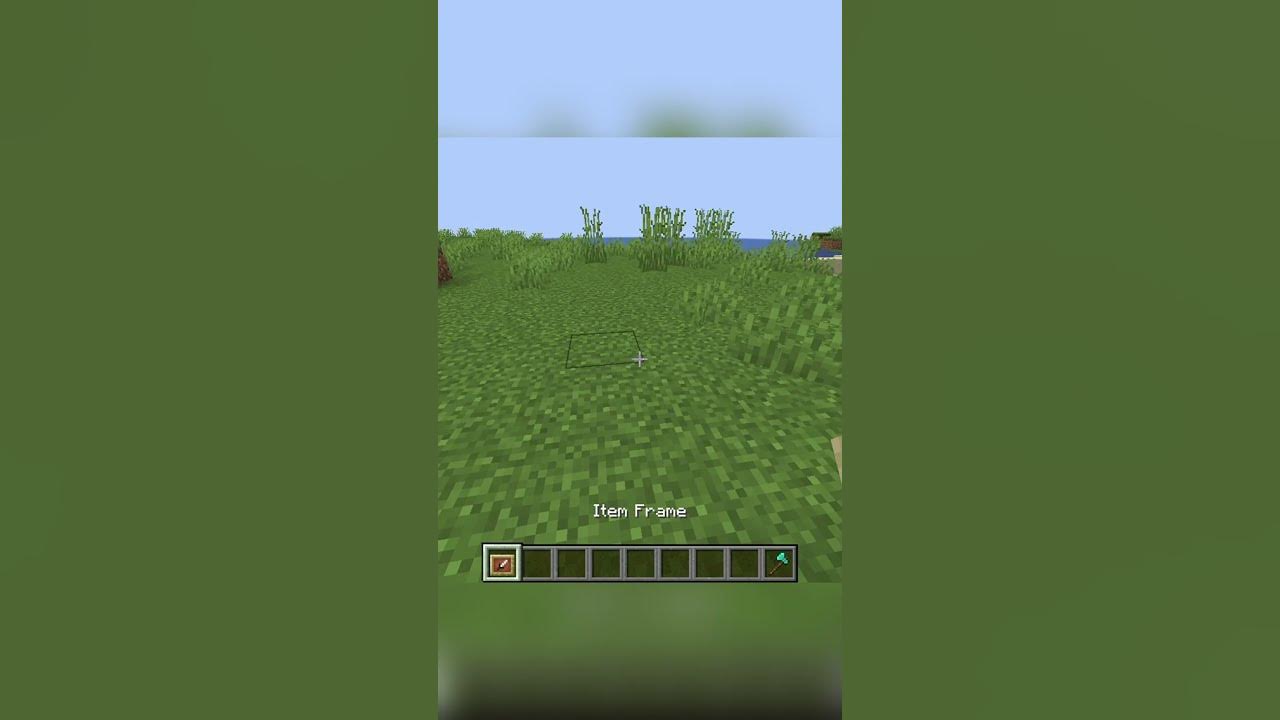 How To Get a Invisible Item Frame in Minecraft #shorts #minecraft # ...