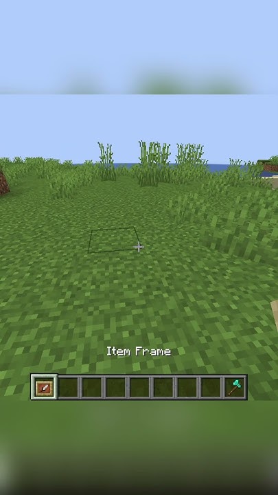 How To Get a Invisible Item Frame in Minecraft #shorts #minecraft # ...