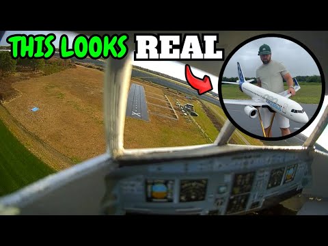 POV: Flying an AIRBUS A320… In FPV!